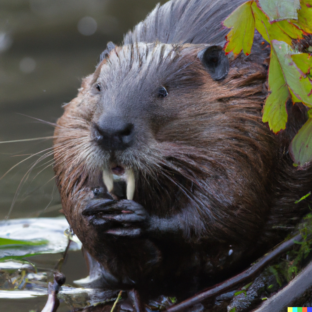 Hinweis: Ausgewachsener Bibermutant greift Angler an der Oker bei ...